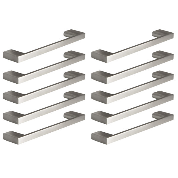 Design House 10-pack Caster Cabinet Pulls, 3-3/4 Inch (95.25mm) Center To Center Drawer Pulls ...